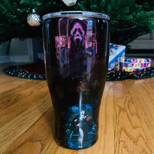 Rose gold Leopard Print glitter leopard yeti tumbler glitter | Etsy