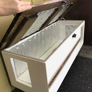 3' Two Door Outside / Inside Cat Shelter Cabin Safe House W/ Escape ...