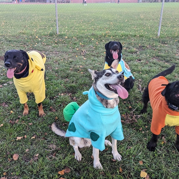 Pikachu From Pokemon Pet Dog Costumes Sizes XS to XL - Etsy
