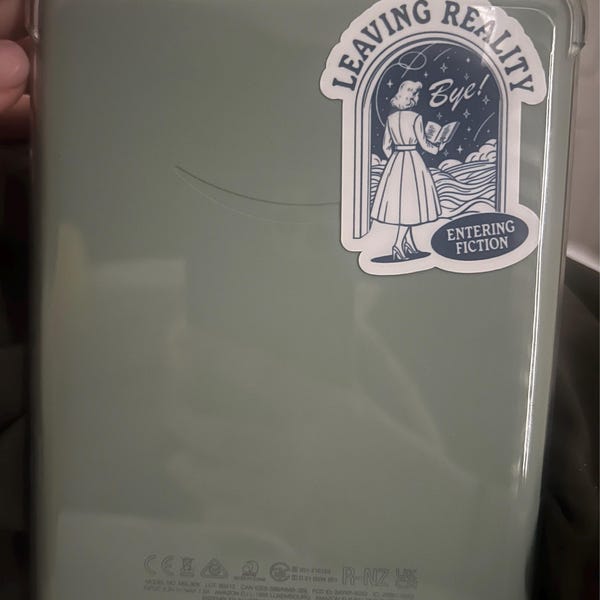 Handmade Vinyl Sticker UV and Water Resistant horror Fanatics Book Club ...