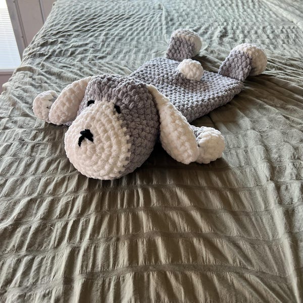 Crochet Puppy Snuggler Pattern: Amigurumi Dog Lovey (PDF Pattern) - Etsy