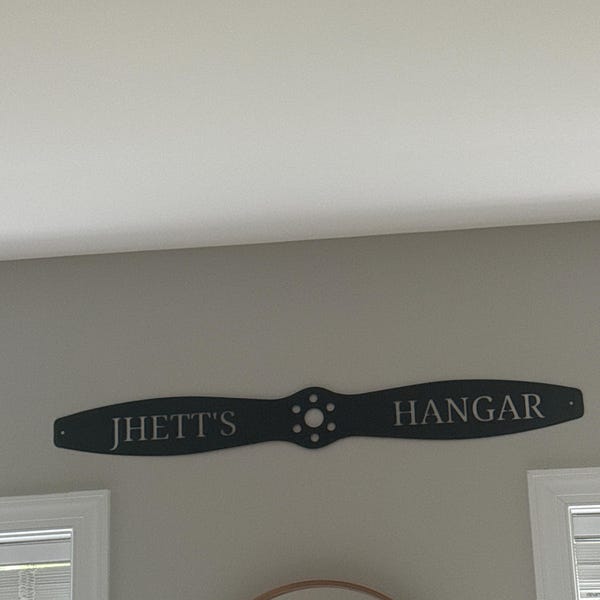 Personalized Metal Prop, Aviation Propeller, Gift for Pilots, Airplane ...
