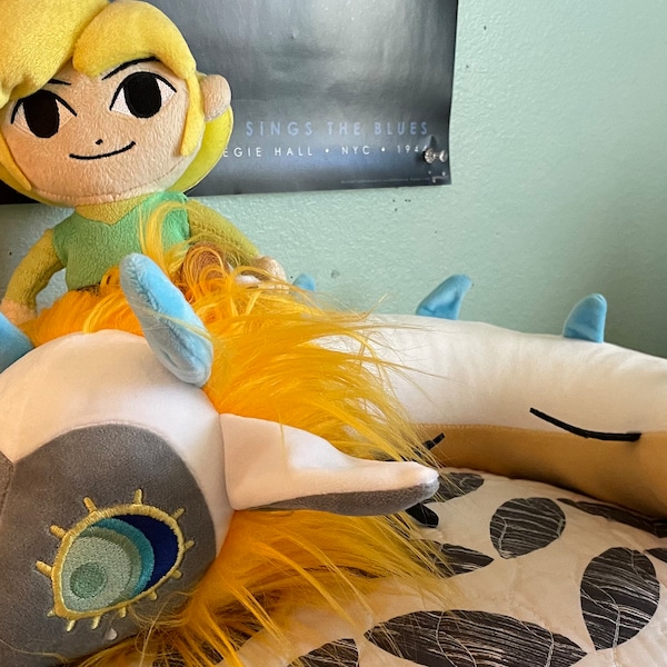 The Legend of Zelda Light Dragon Plush Neck Pillow, Tears of the ...