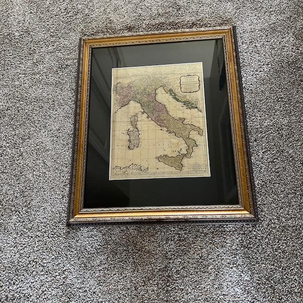 Old Map of Italy (1794) Italian Map in 5 Sizes up to 43"x55 ...