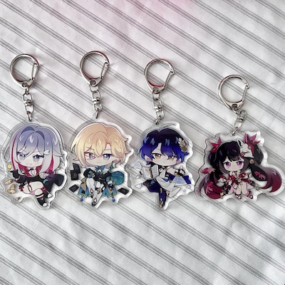 Hololive Vtuber Doujin Double-sided Acrylic Keychain Charm Volume.7 ...