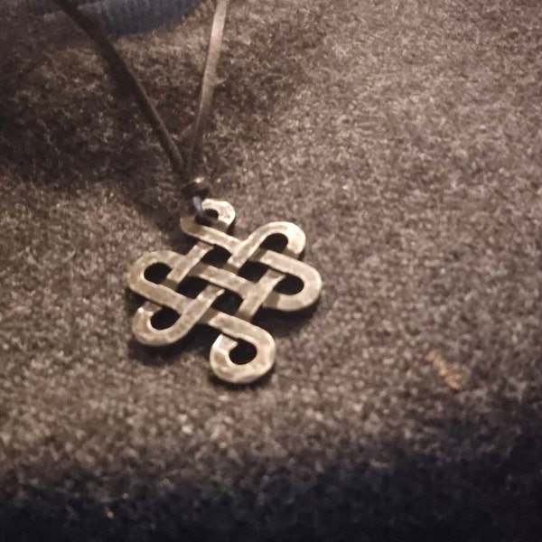 Celtic Battersea Shield Pendant in Sterling Silver With Red Garnet ...