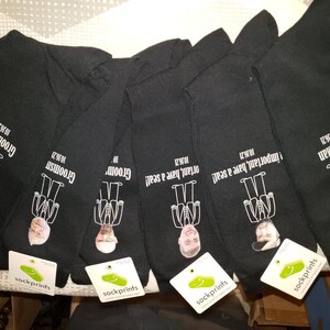 Cute Bachelorette Party Socks for Bridal Party Fun Striped | Etsy