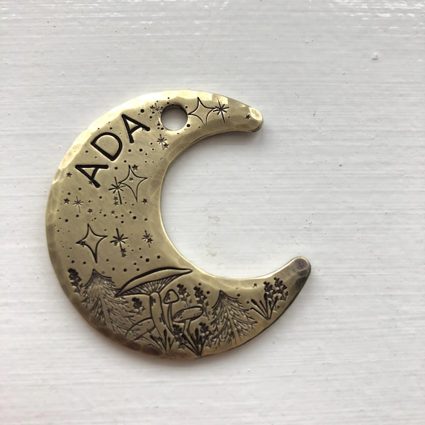 Mini Dog Tag for Dogs, the Bean, Dog Tag, Kidney Bean, Personalized ...