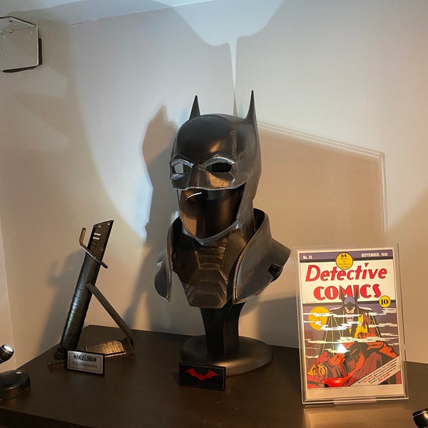 Robert Battinson FLEXIBLE Bat Cowl 2021/2022 Screen Accurate DIY ...