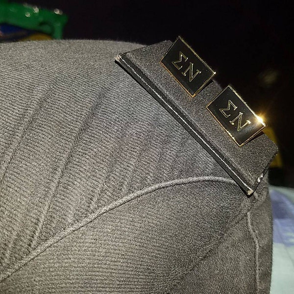 Sigma Nu Cuff Links (gold-plated) / ΣΝ Fraternity Gifts / Fraternity ...
