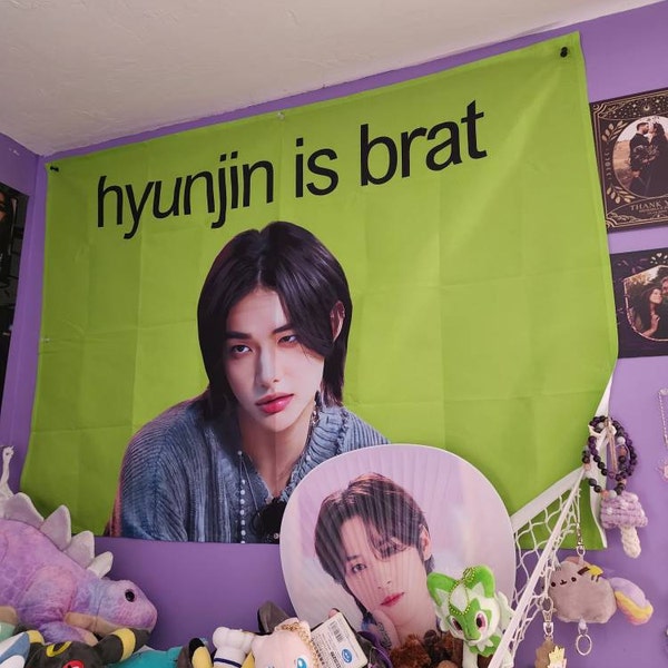 SKZ Felix Hot Girls Concert Banner, Stray Kids Members Kpop Flag, Skz ...