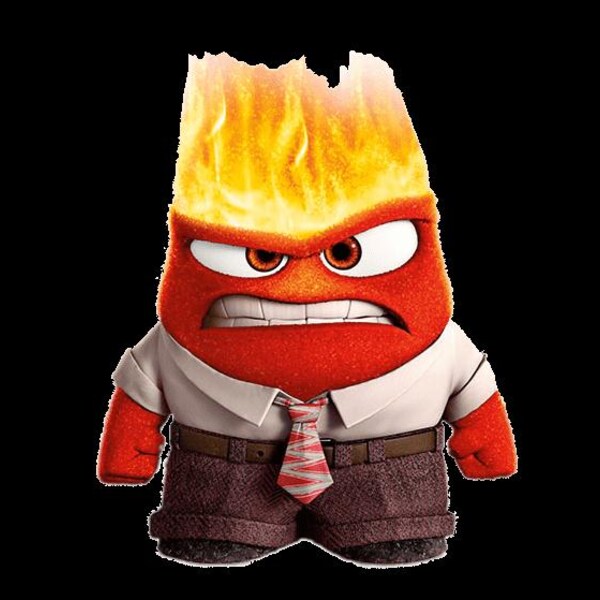 Inside Out Clipart PNG, Inside Out SVG, Inside Out Clipart, Anger Joy ...