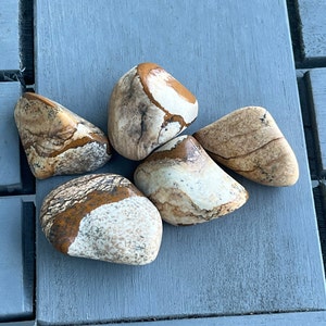 Picture Jasper Tumbled Gemstones-jasper Tumbled Stones-tumbled Stones ...