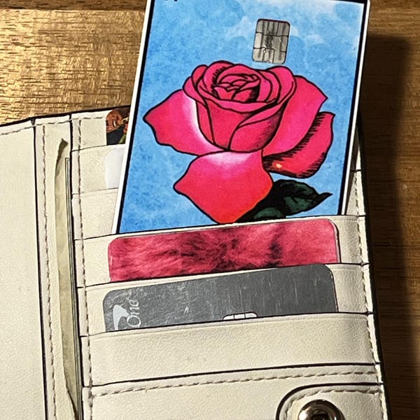 Card Sticker | Card Skin | Card Wrap | Fits All Cards | Customizable ...