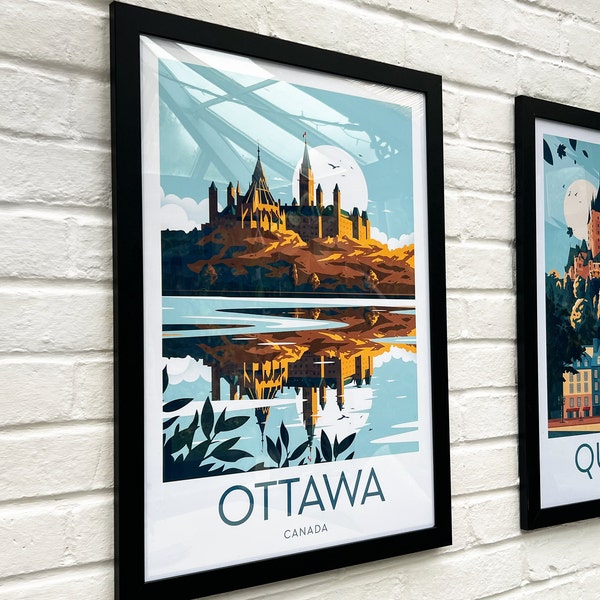 Ottawa Travel Print - Canada, Ottawa Poster, Ottawa Print, Wedding Gift ...