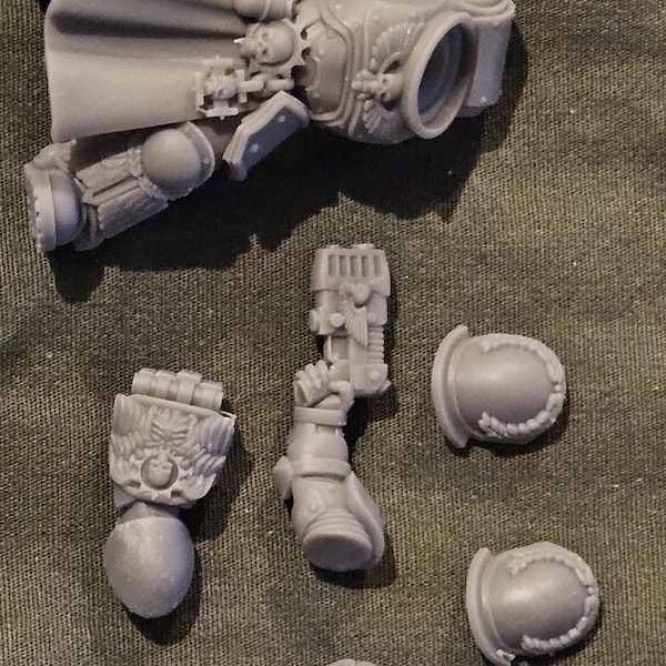 Urban Security Agents Action Poses Set of 9 35mm SW Legions Dnd ...