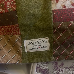 Fabric Name Tags, 30x Cotton Name Labels, Two Line Personalization ...