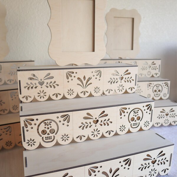 Altar De Muertos SVG, Cut File, Dia De Los Muertos, Papel Picado, Laser ...