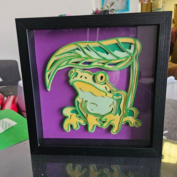 Frog Multilayer / Frog SVG 3D Layer/ Frog Cnc Cut/ Frog Paper Cut ...