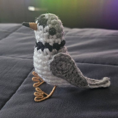 Little Chickadee Written Crochet Pattern Realistic Bird Crochet Pattern ...