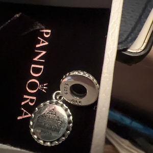 Pandora Charm Holland Windmill Bead Charm Travel Button S925 Sterling ...