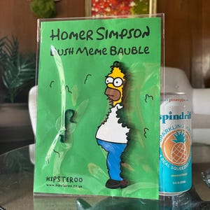 Homer Simpson Sponge Holder the Simpsons Bush Meme Gift High Quality 3D ...