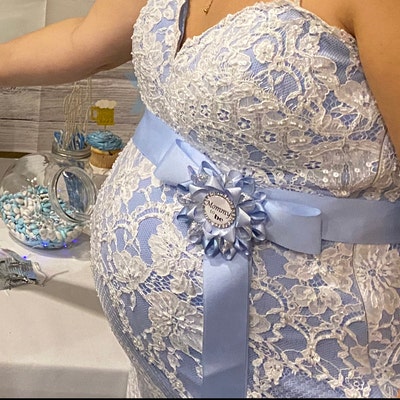 Blue Baby Shower Pins, Boy Baby Shower, Baby Boy Shower Ideas, Baby ...