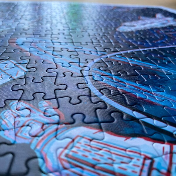 Tiles 1000 Piece Jigsaw Puzzle, Pink Puzzle, Modern Jigsaw Puzzles ...