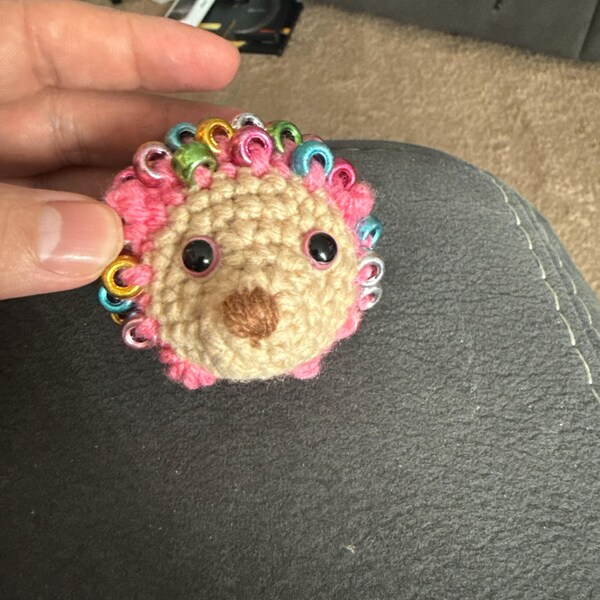 Beaded Fidget Hedgehog Crochet Pattern Crochet Fidget Toy Fidget ...