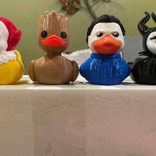 Grinch 3D Printed Duck - Etsy