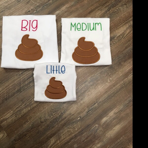Poop Applique Design. Poop Embroidery Design. Embroidery Design Poop ...