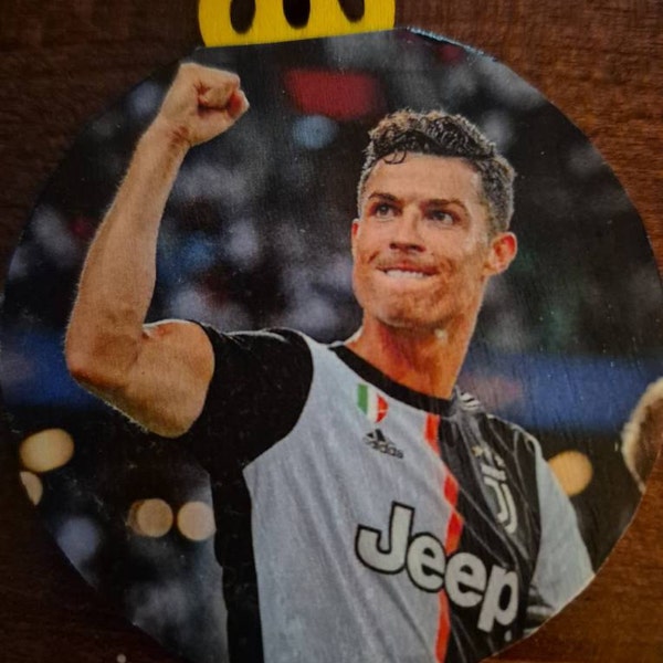 Cristiano Ronaldo Juventus Christmas Tree Decoration - Etsy