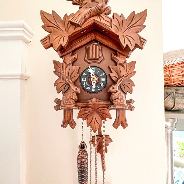 Working Petite 1 Day Cuckoo Clock Vintage - Etsy