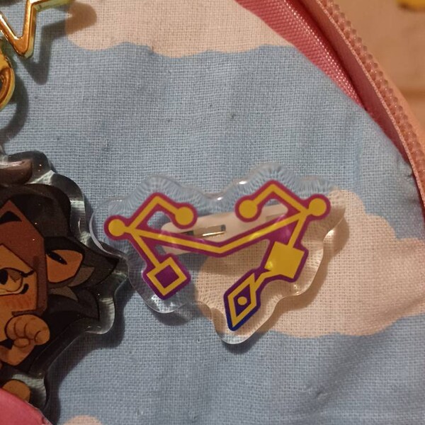 She-ra CLEAR Acry Pins Catradora, Melog, Glory, Sword, Horde Force ...