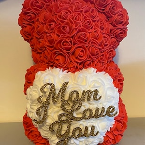 Personalised Script Names Words & Letters Wooden Christmas High Quality ...