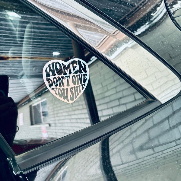 Feminist Vinyl Decal- Feminist Sticker | Car Stickers | Car Decal | Car ...