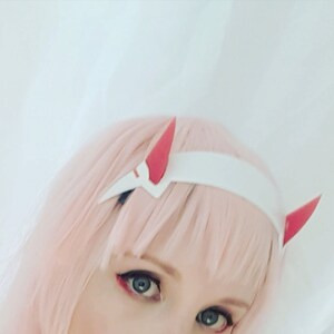 Zero Two's Headband and Horns 3D Printed Kit | Etsy