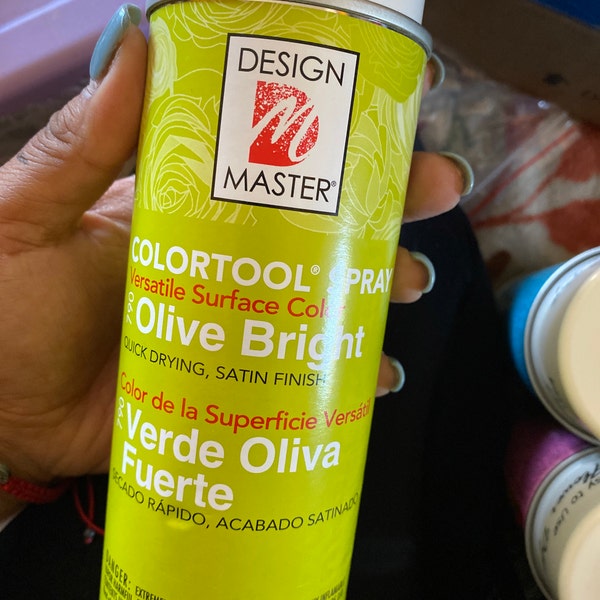 Design Master Spray Paint 12 Oz Can~ Made in the USA Floral Paint ...