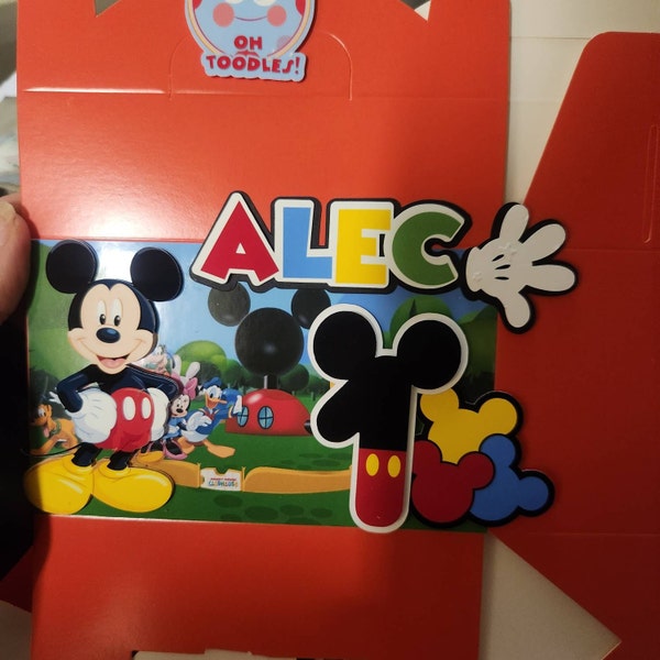 Inspired Mickey Mouse Clubhouse Boxes, Mickey Mouse Treat Box, Mickey ...