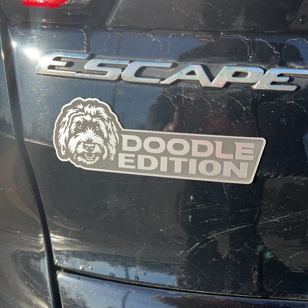 Doodle Edition Car Badge - Etsy