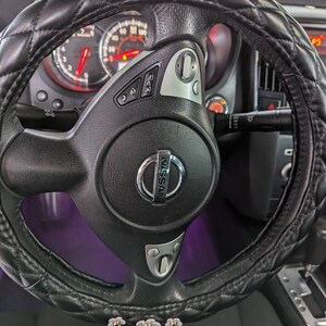 Cute Warm Plush Steering Wheel Cover for Women, Steering Wheel Cover ...