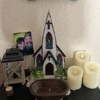 White Primitive Church - Etsy Canada