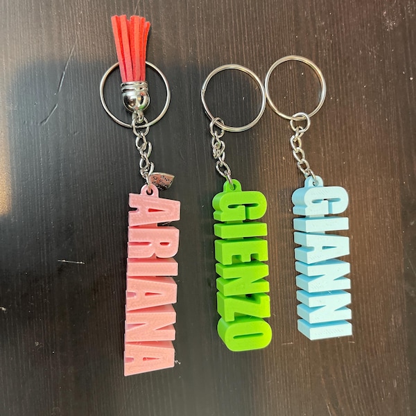Personalized Name Keychain / Personalized Gift for Mom / Personalized ...