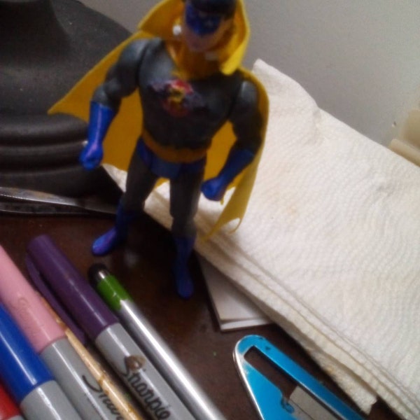 Metamorpho Unpainted Custom 3D Printed Super Powers Style Action Figure ...