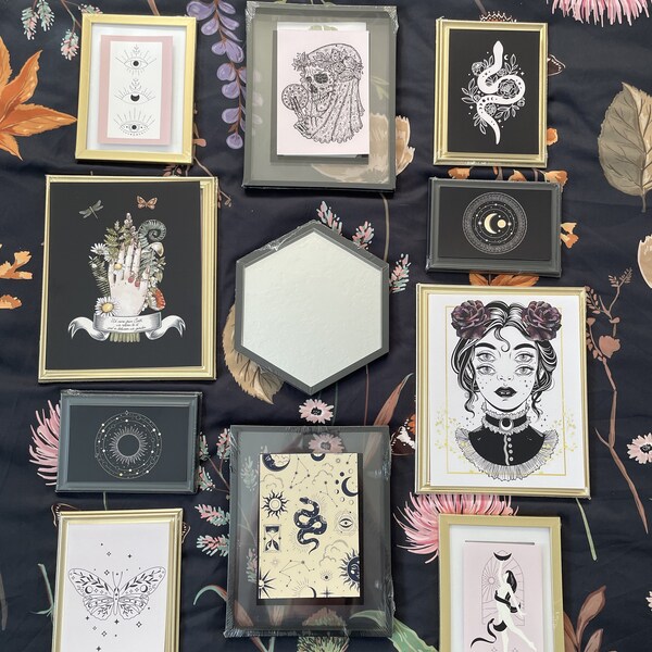 English Cottage Gallery Wall Set of 10 of Prints English Manor Print ...