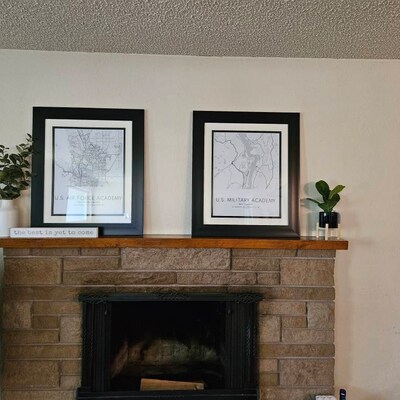 Set of 3 Custom Maps, City Map Prints, Custom Map Print, Custom Any ...