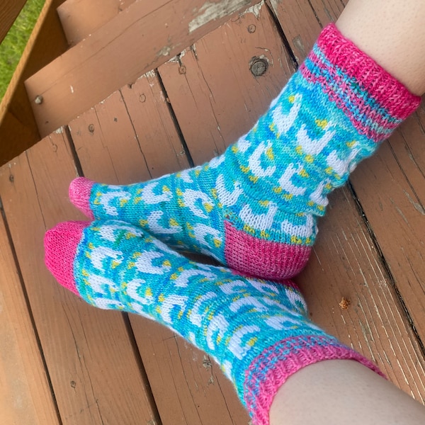 DIGITAL ITEM Tiptoe Through the Tulips Knitting Pattern - Etsy