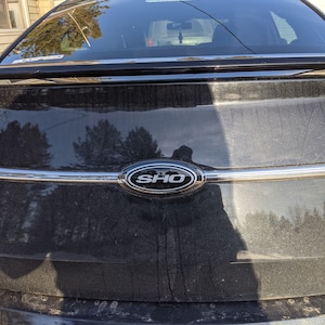 Gel Coated DOMED Ford Taurus sho Emblem Overlay : Fits Taurus SHO 2010 ...