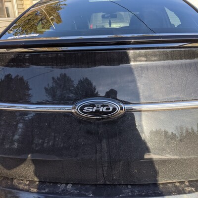 Gel Coated DOMED Ford Taurus sho Emblem Overlay : Fits Taurus SHO 2010 ...
