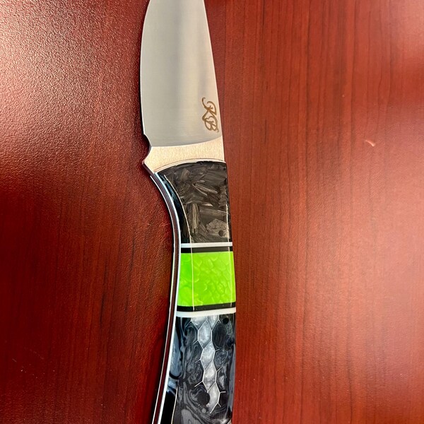 Aluminum Honeycomb and Urethane Resin Custom Knife Scales #24169 - Etsy